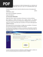 Upgrade y Configuración GPON ZTE F6640 | PDF