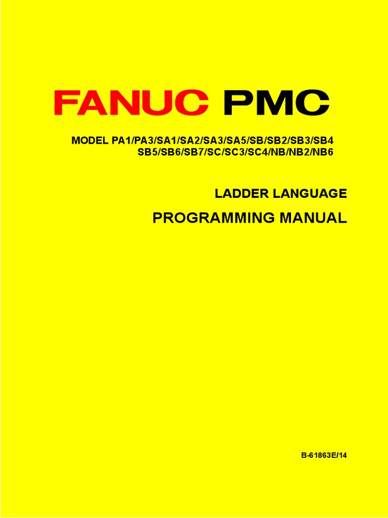 Fanuc PMC_Ladder Language_Programming Manual.pdf | Computing | Technology