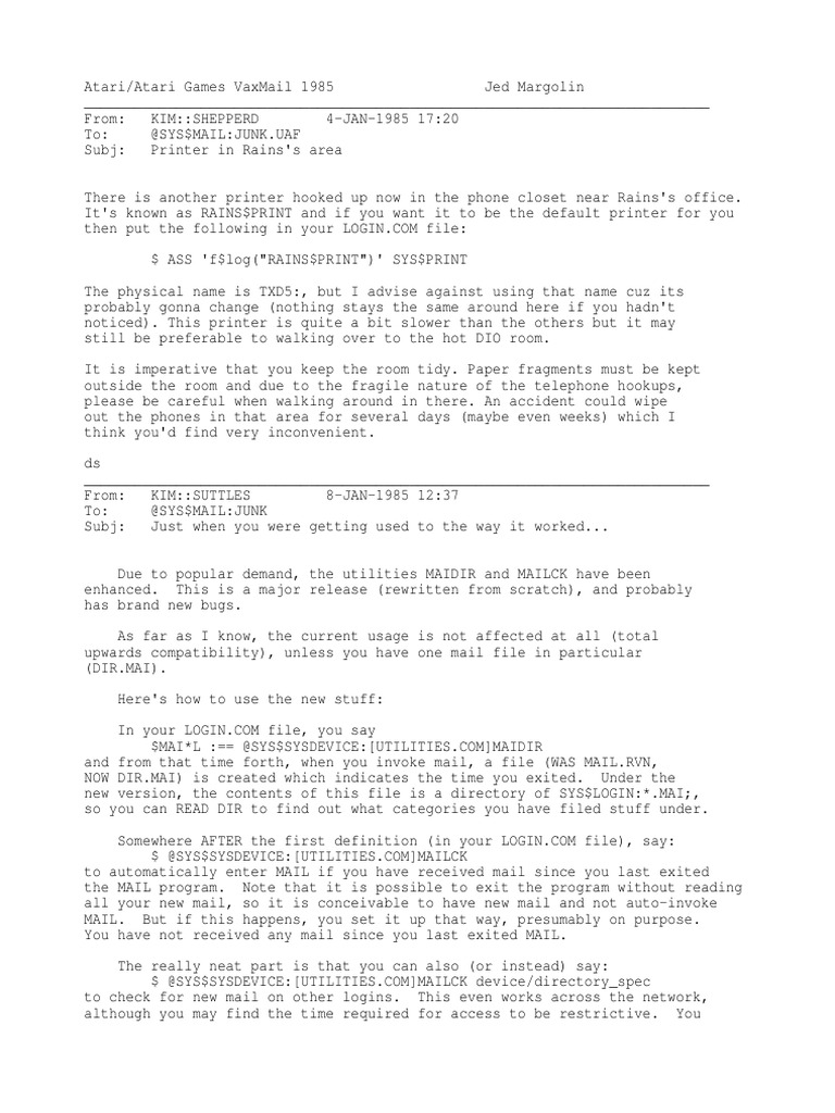 Vax 85 | PDF | Computer Terminal | Assembly Language
