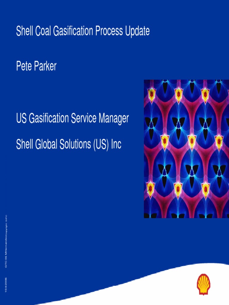 Gasification by Shell | PDF | Gasification | Coal
