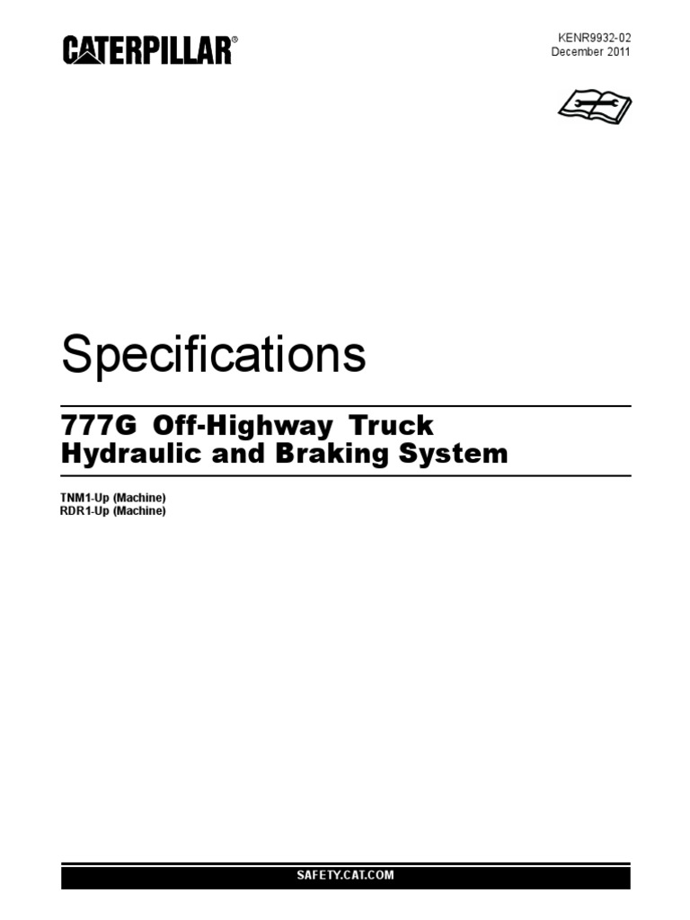 Hydraulic and Braking 777G | PDF | Brake | Nut (Hardware)