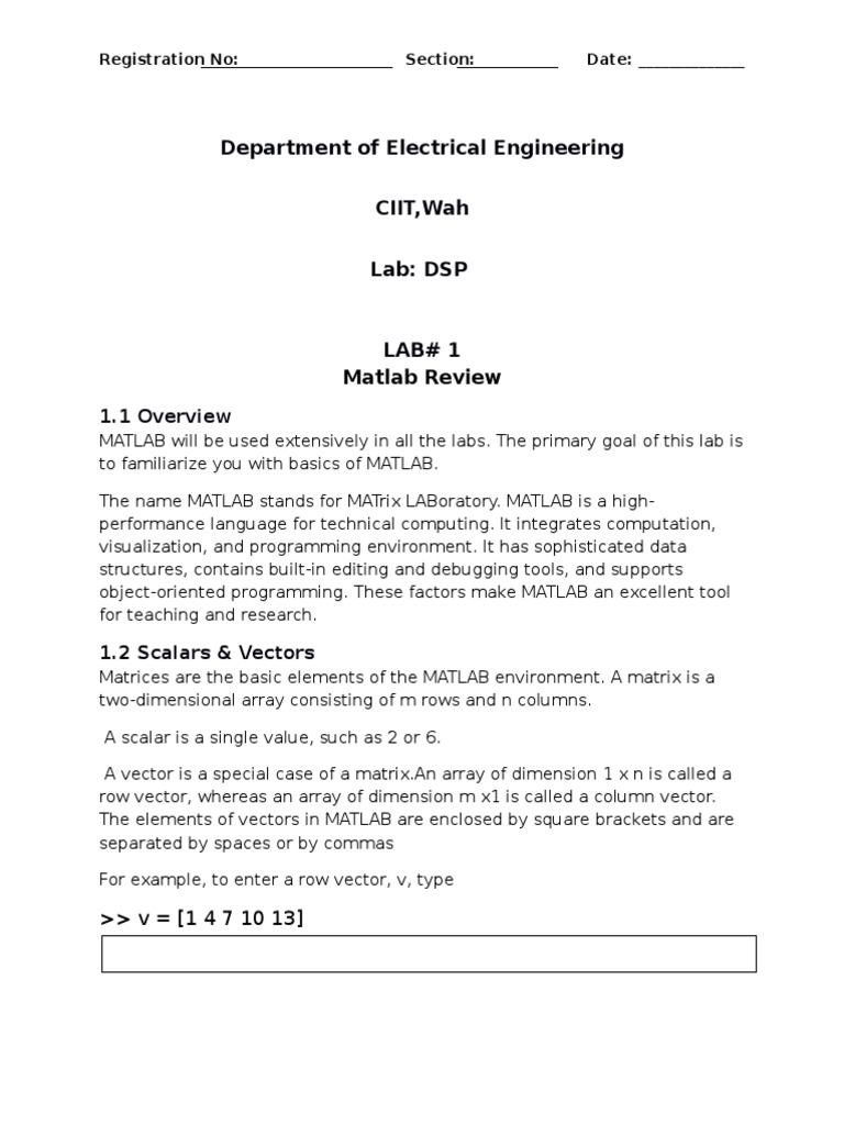 Dsp Lab Manualcomplete Pdf Discrete Fourier Transform Fast Fourier Transform 