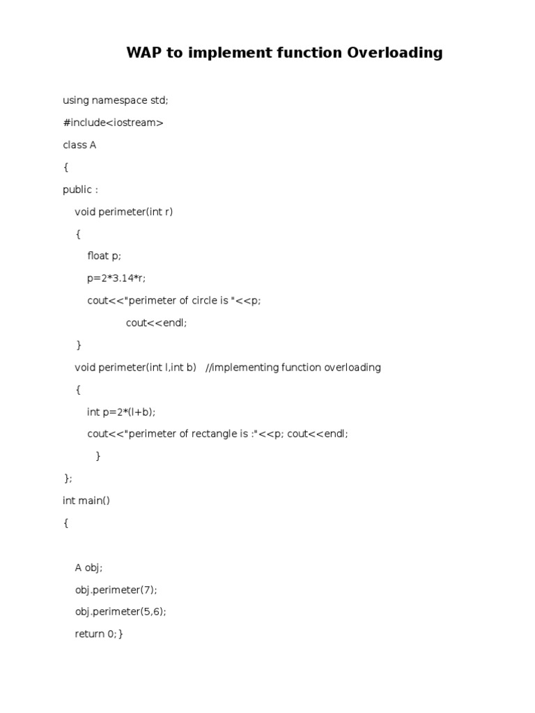 Operator Overloading and Overriding | PDF