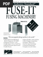 Procedure For Fusing Machine-7 | PDF