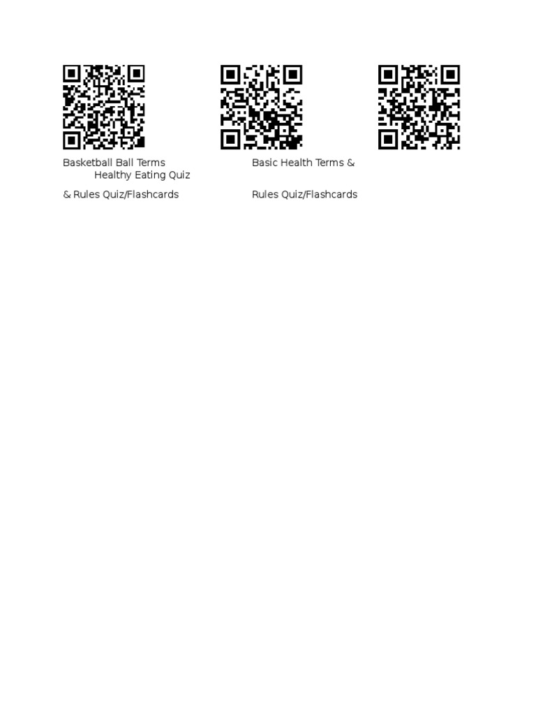 Lifestyle QR Code for Health Tips | PDF | Sports & Recreation | Lifestyle