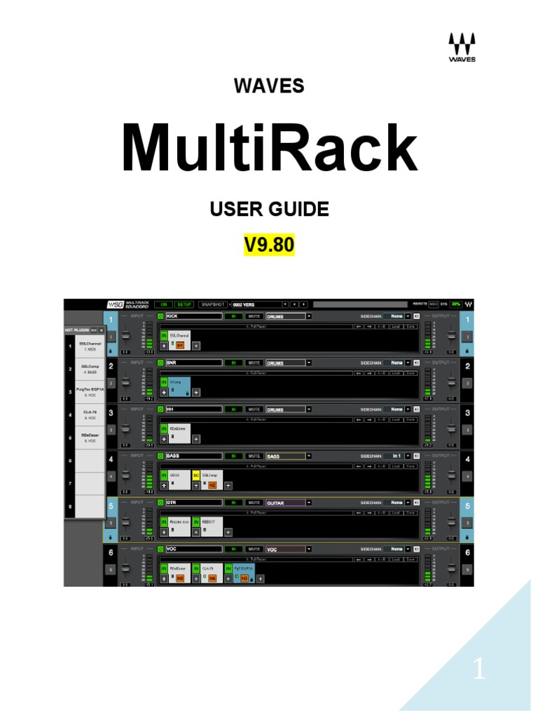 MultiRack SoundGrid | PDF