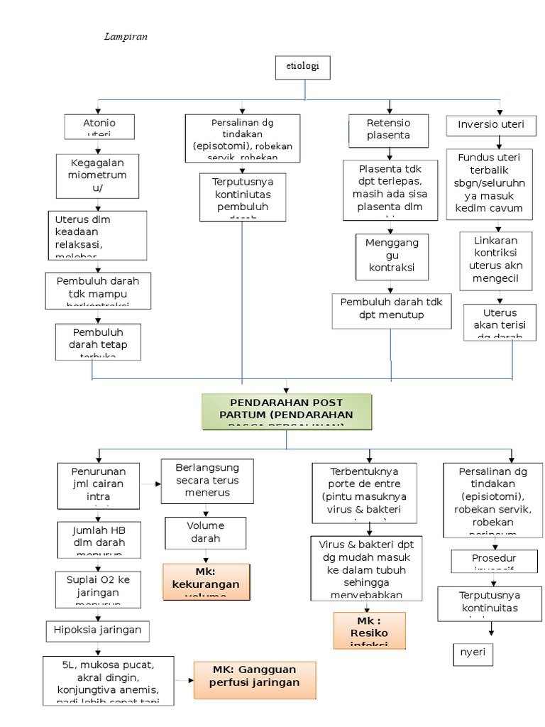 WOC-perdarahan Post Partum | PDF
