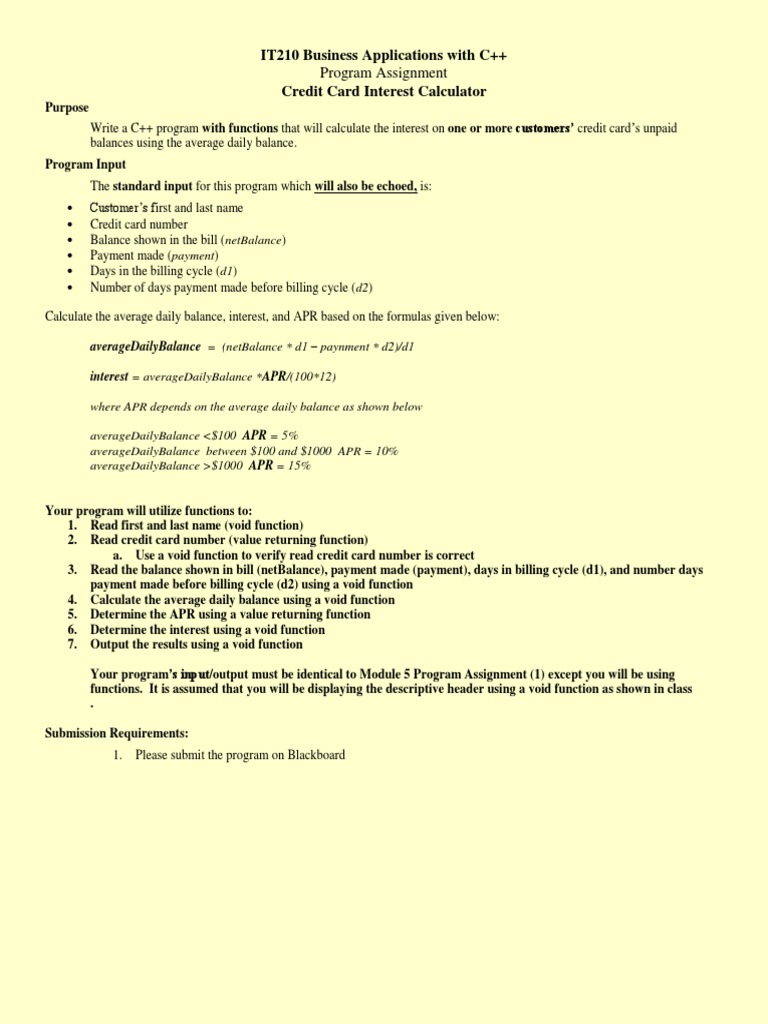 Module 6 Program Assignment | PDF