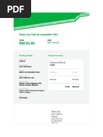Contoh Receipt GRAB | PDF