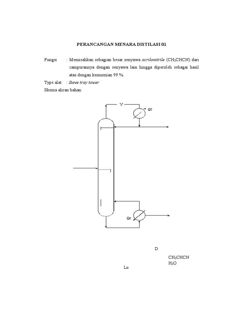 Menara Distilasi | PDF