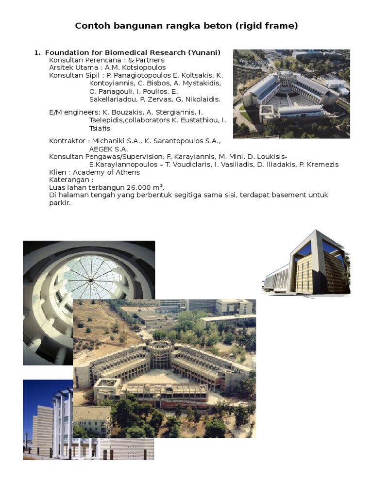Contoh Bangunan Rigid Frame | PDF