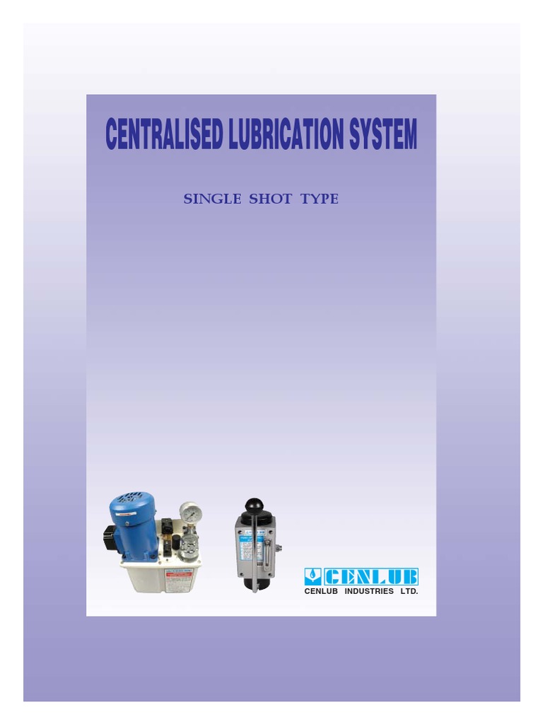 Cenlub Dimensional Catalogue | PDF | Pump | Valve