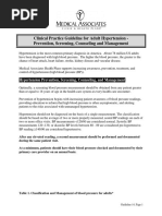 JNC 7 Hypertension Treatment Guidelines | PDF | Hypertension | Chronic ...