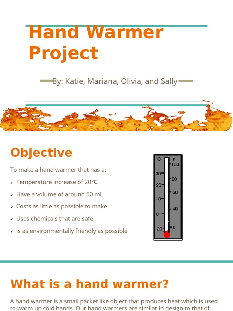 Hand Warmer Project | PDF