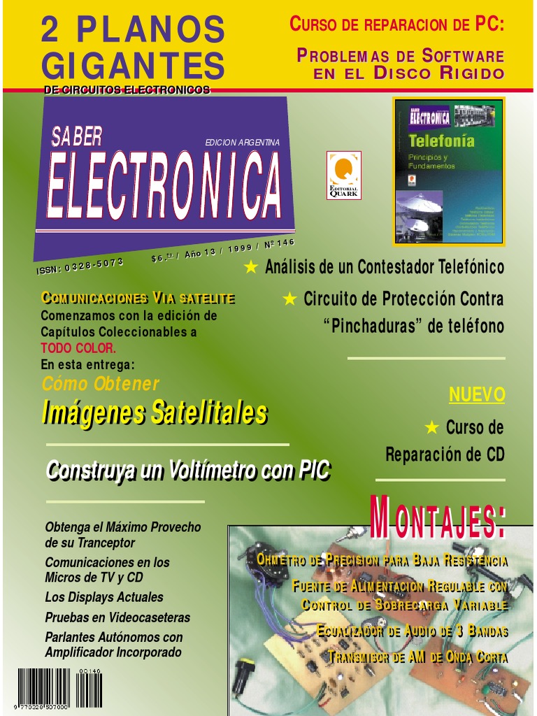 Saber Electr - Nica No. 146 | PDF | Teléfono | Transistor