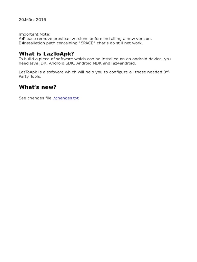 Lazarus and Android | Download Free PDF | Android (Operating System) | Installation (Computer ...