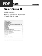 Unipack II Manual | PDF | Breathing | Valve