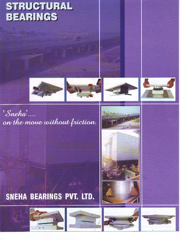 Structural Bearings From Sneha PDF | PDF | Bearing (Mechanical ...