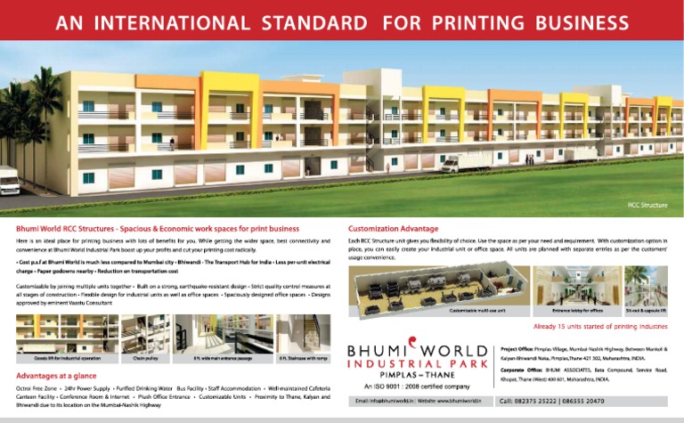 Bhumi World Industrial Park | PDF