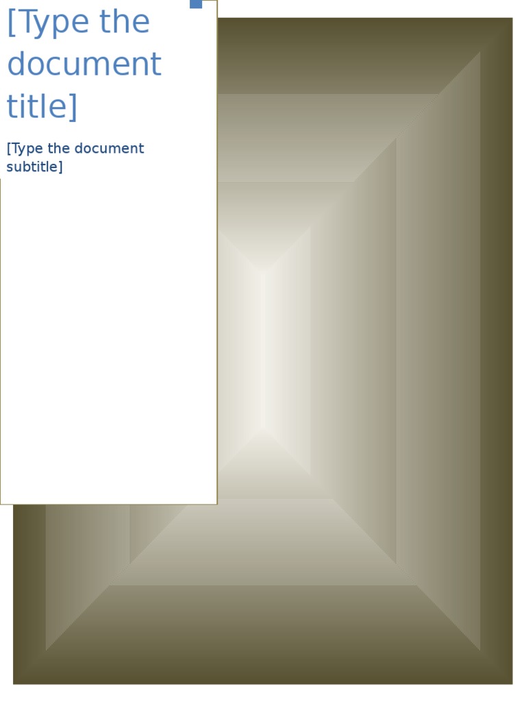 Type The Document Subtitle | PDF