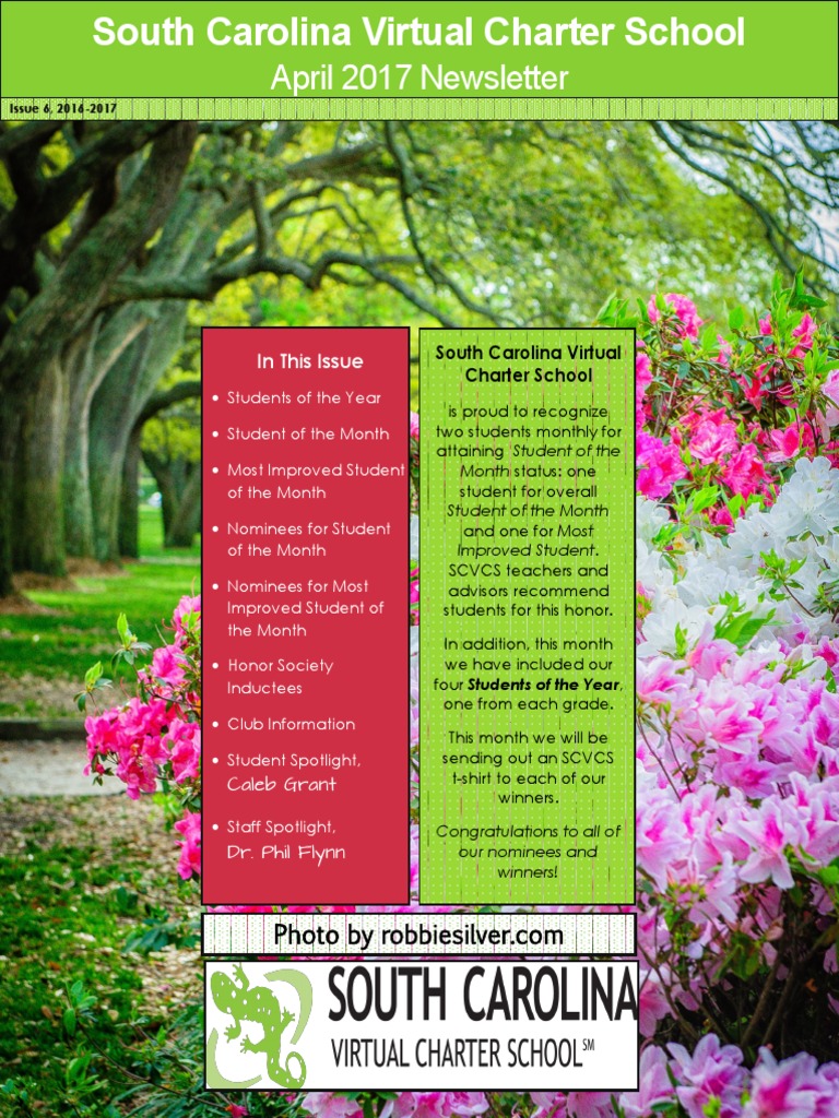 April Student Achievement Newsletter | PDF | Head Teacher | Teachers