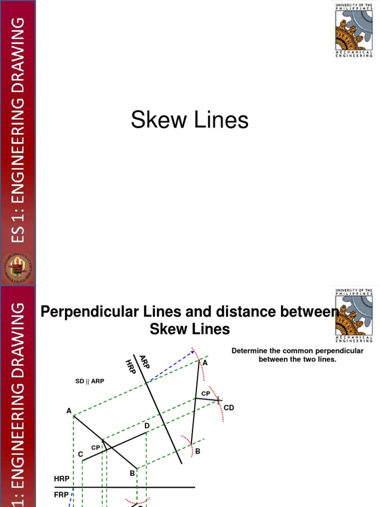 ES 1 11 - Skew Lines PDF | PDF | Geometry | Classical Geometry