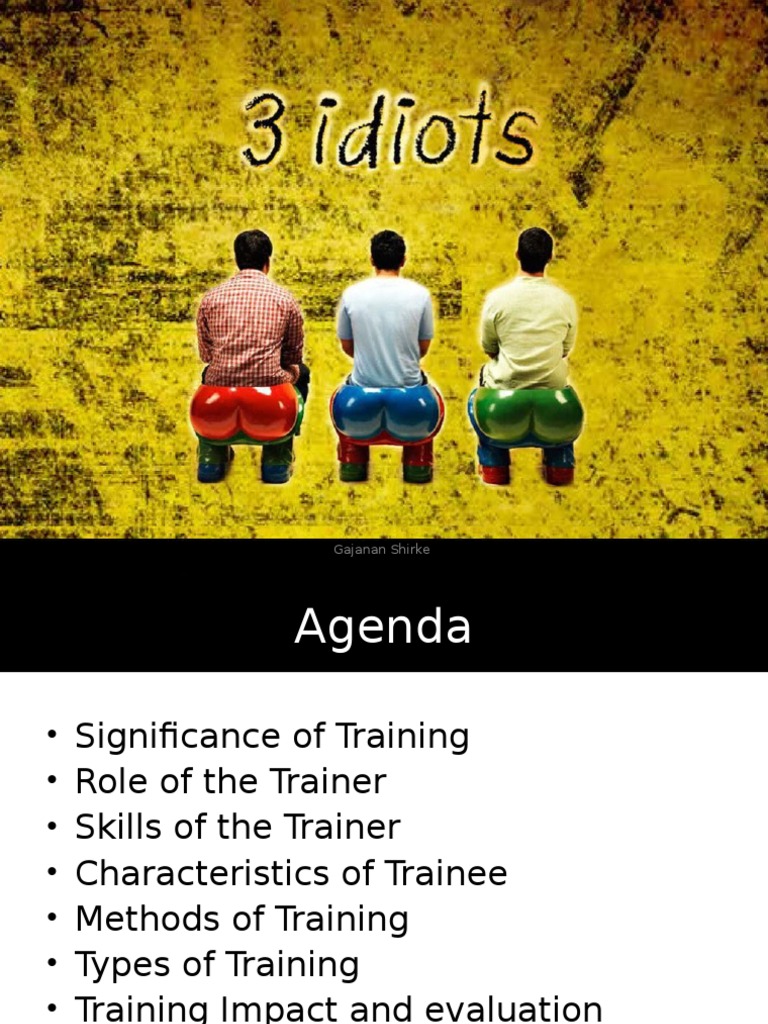 3 Idiots Lessons | Facilitator | Motivation