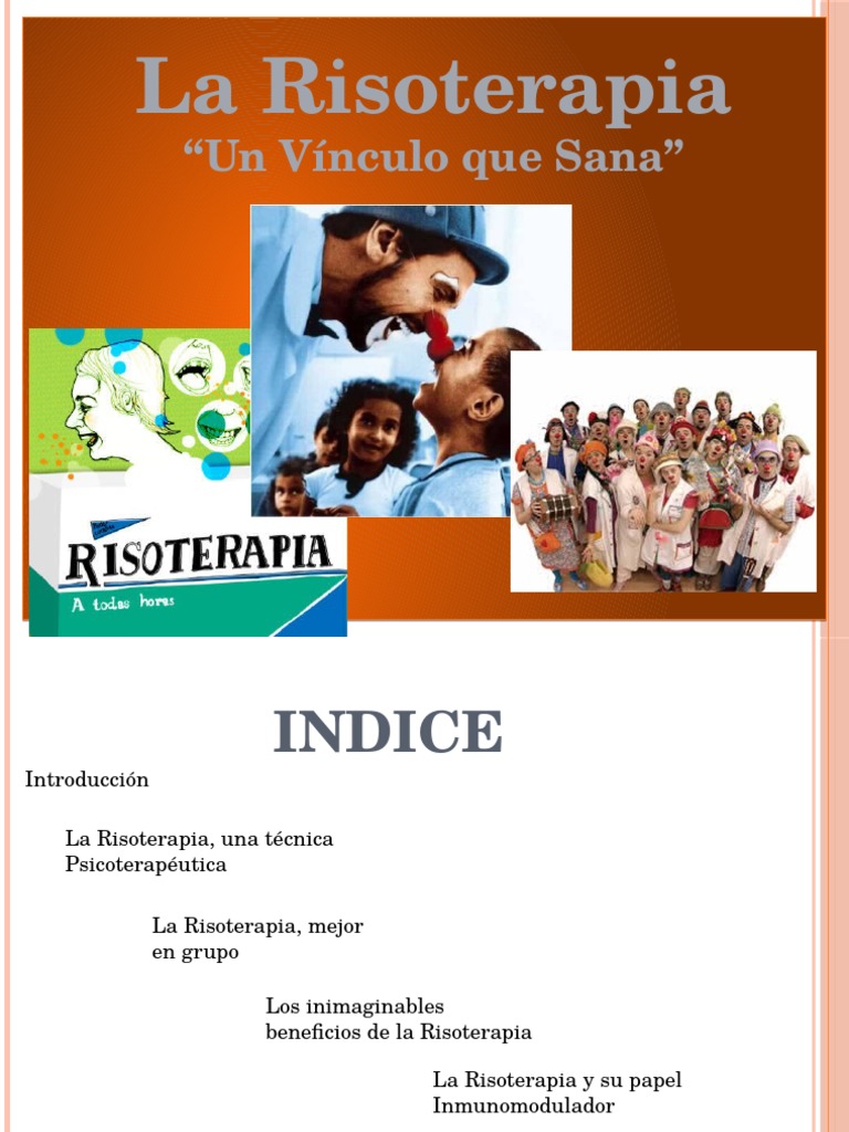 Risoterapia | PDF | La risa | Psicoterapia