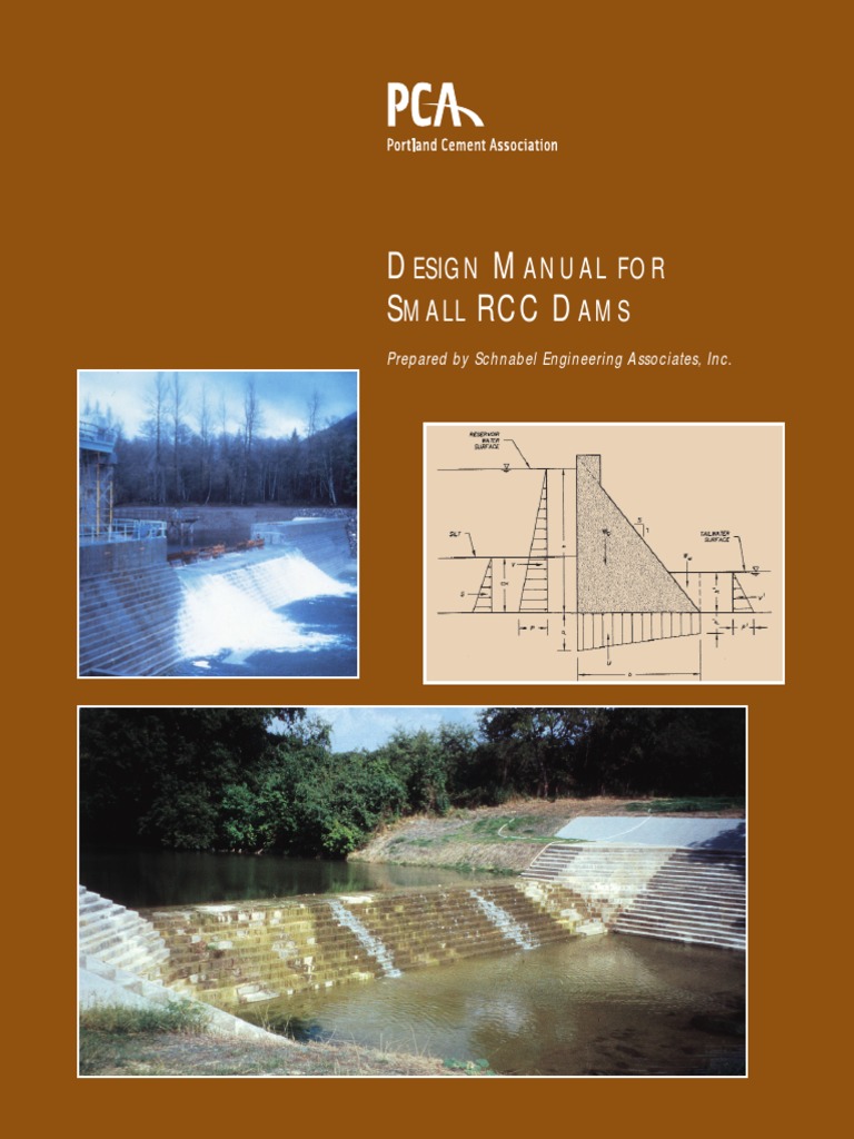 Design Manual For Small RCC Dams | PDF | Dam | Spillway
