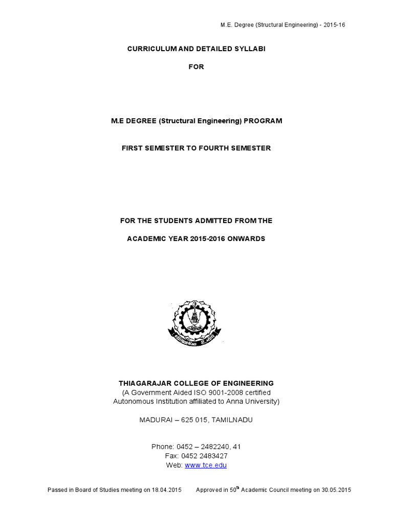 ME Structural | PDF | Calculus Of Variations | Engineering