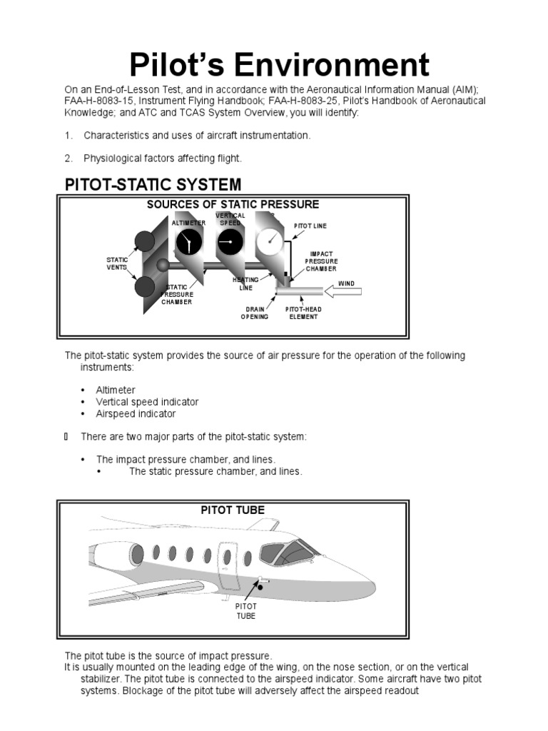 ATM The Pilots Environment | PDF | Altimeter | Transponder (Aeronautics)