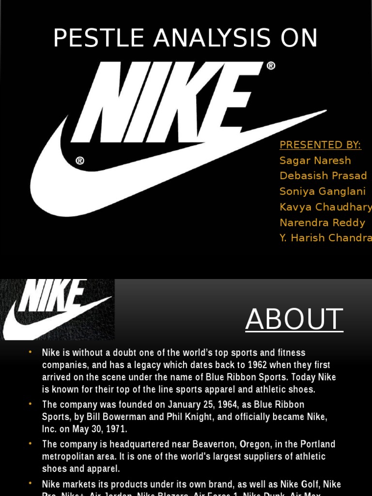 Pestle Analysis On | PDF | Nike | Economic Growth