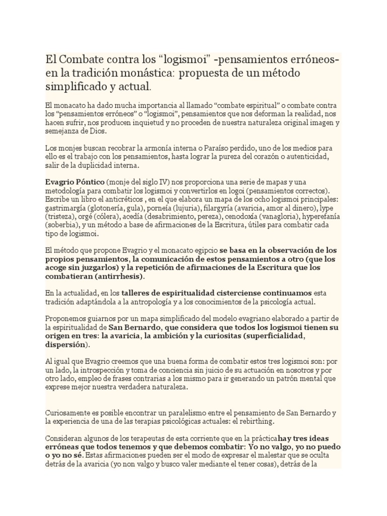 LOGISMOI | PDF | Monacato | Respiración