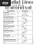 List of Theorems and Postulates | PDF | Rectangle | Triangle