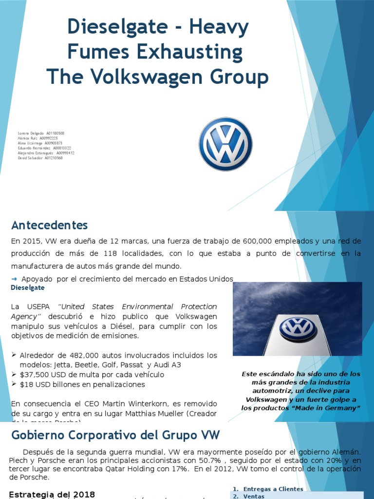 Dieselgate 02022017 | Descargar gratis PDF | Volkswagen | Coche