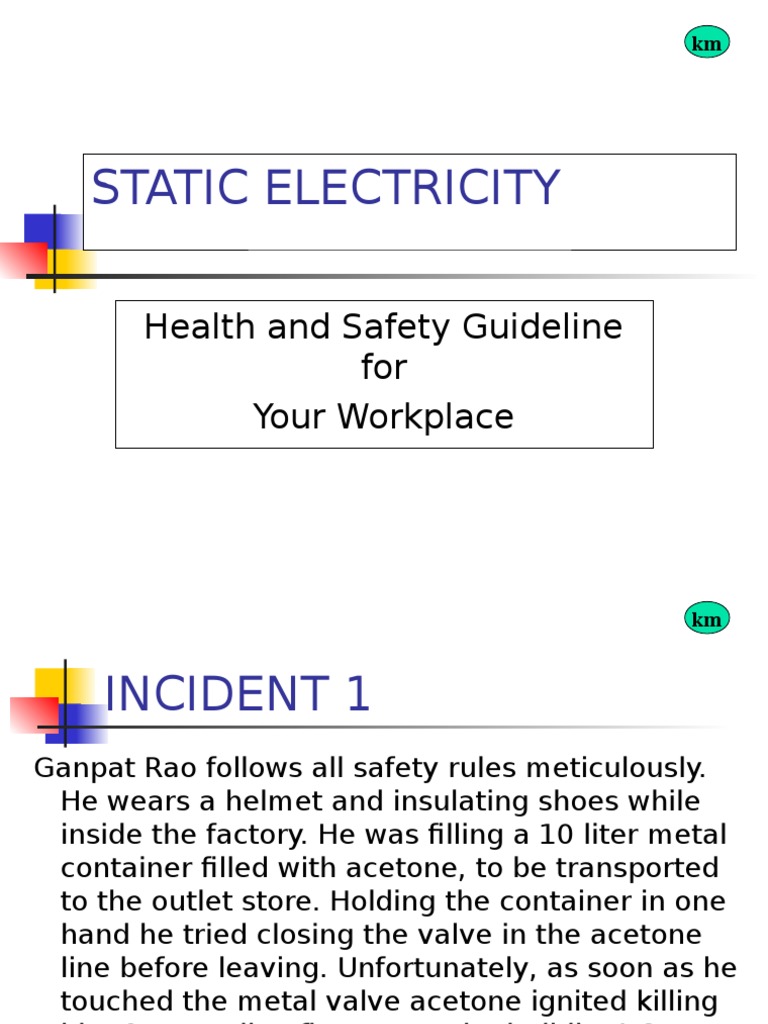 Static Electricity: Health and Safety Guideline For Your Workplace ...