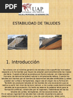 Tipos y Causas de Fallas en Taludes, Estabilidad de Taludes | PDF ...