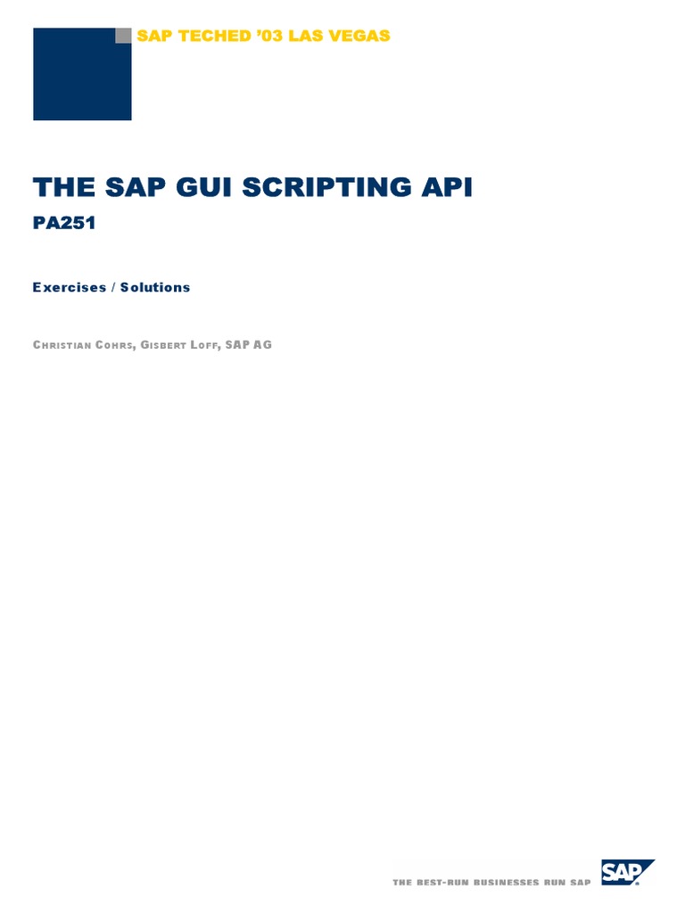 Sap Script Pdf
