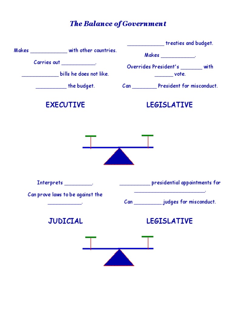 Balance of Power Worksheet | PDF | Finance & Money Management | Social ...