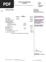 Noa Notice of Assessment Sample | PDF