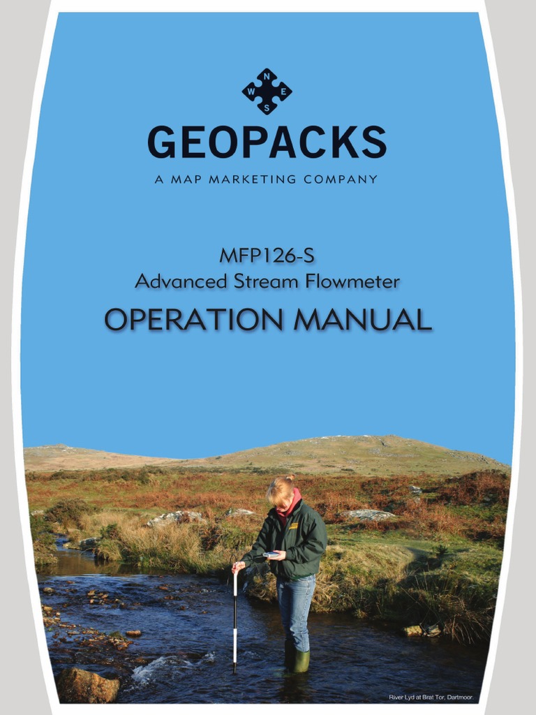 Complete Geopacks Advanced FlowMeter Manual 2012 | PDF | Sediment ...