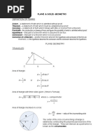 Solid Mensuration 1 | PDF | Area | Rectangle