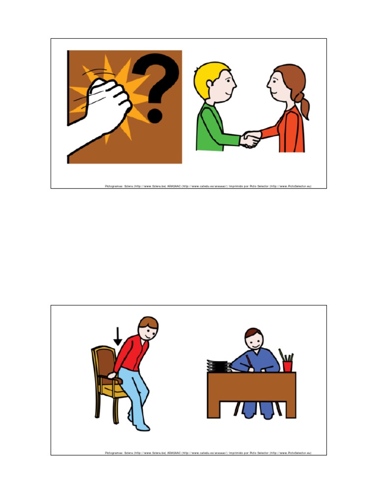 Pictogramas de Rutina | PDF