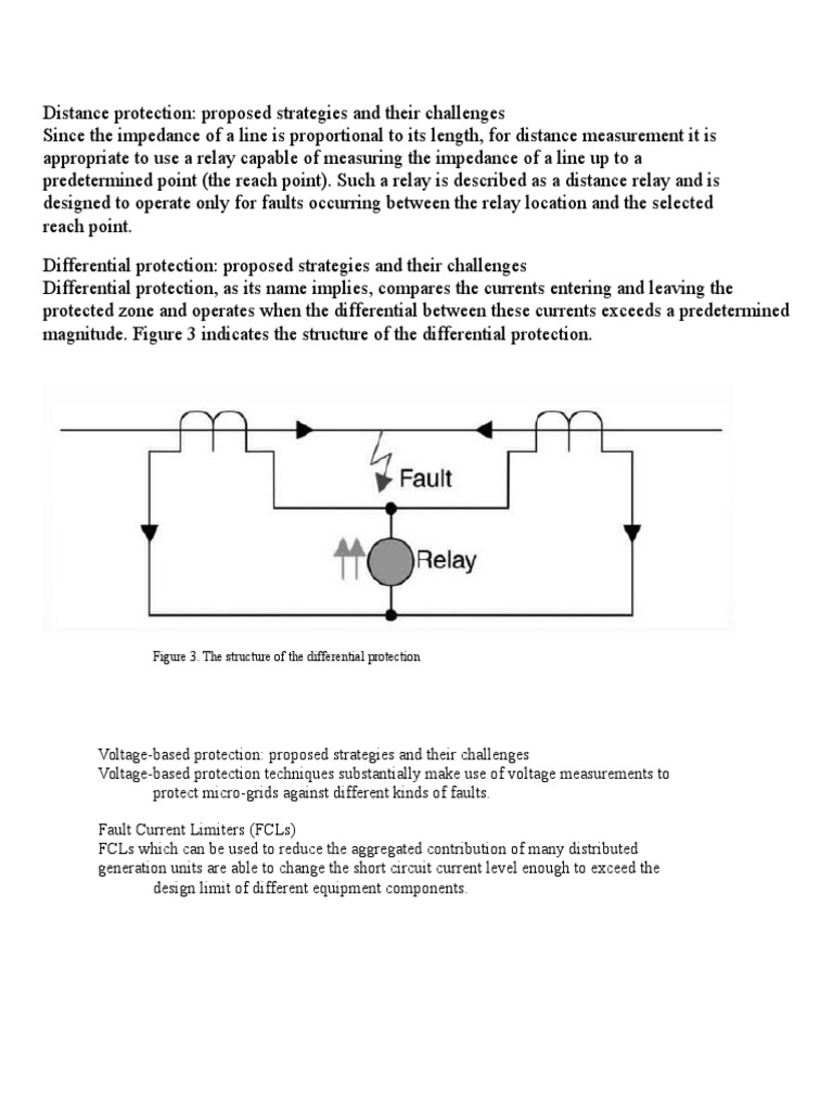 Figure 3. The Structure of The Differential Protection | PDF