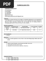 Marriage Biodata - Word Format | PDF