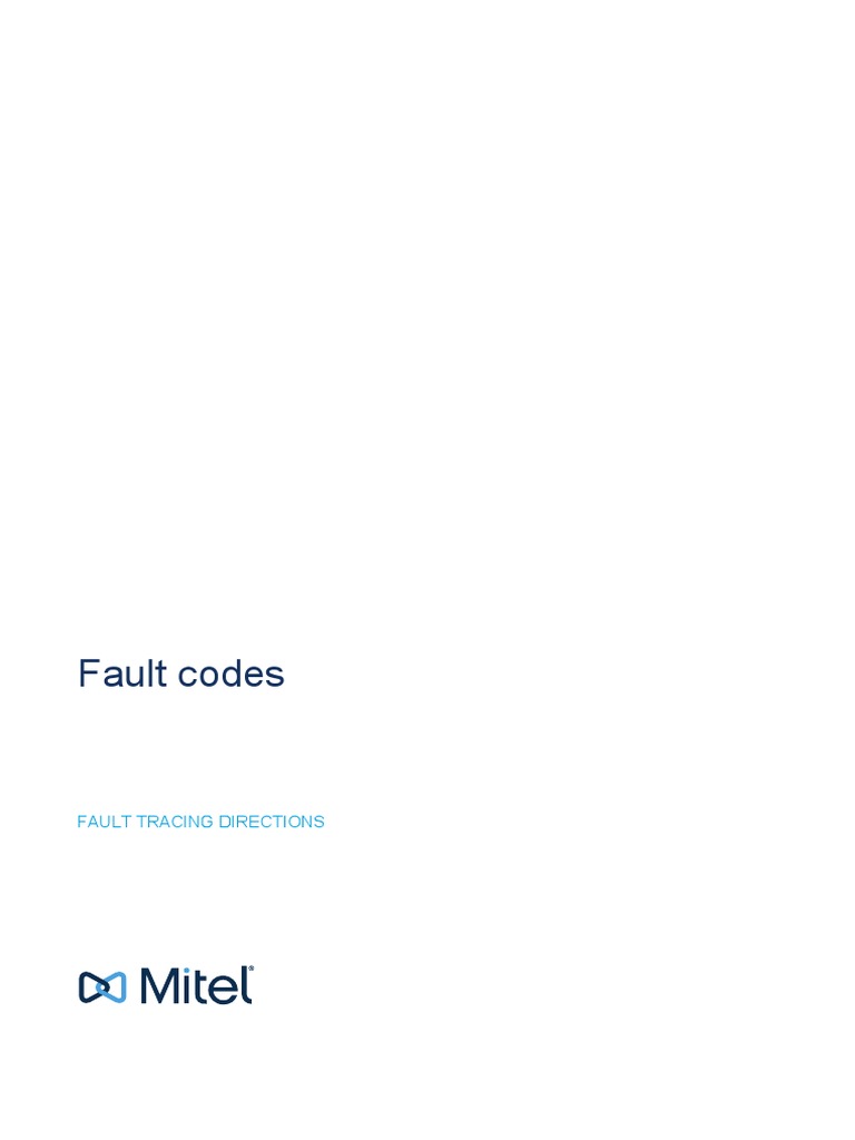 Failt Codes | PDF