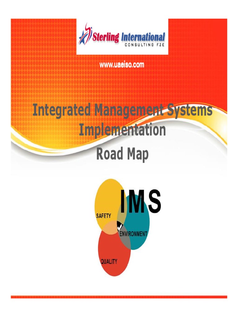 IMS - Integrated Management System Implementation Steps-Sterling_Rev00 ...