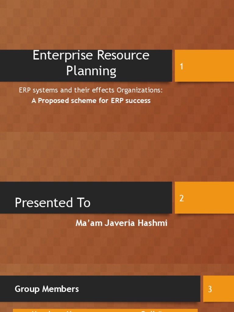 Enterprise Resource Planning | PDF | Enterprise Resource Planning | Information Technology