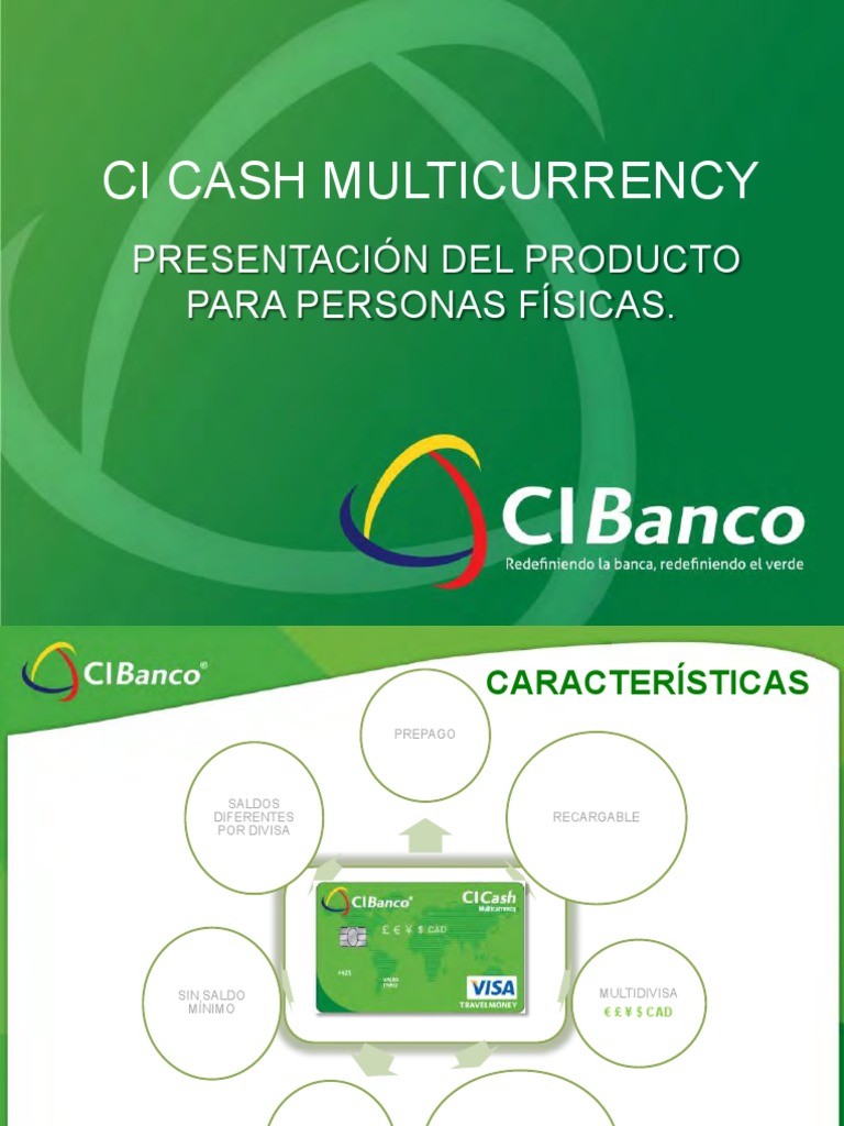 Ci Cash Multicurrency para Personas Físicas | PDF | Dinero | Pagos