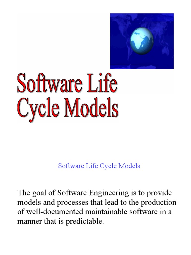 Chapter 2 Software Development Life Cycle Models | PDF | Software ...